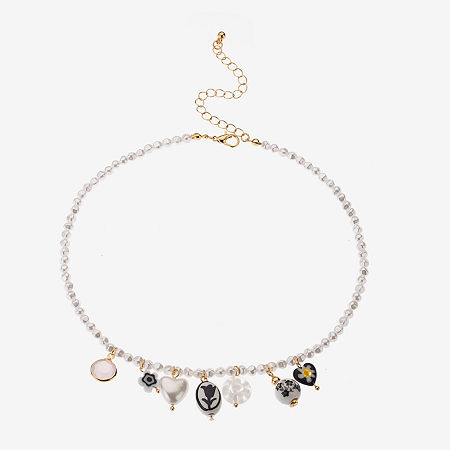 Click here for Arizona Womens 18 Inch Statement Necklace  One Siz... prices