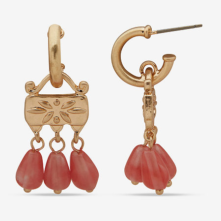Click here for a.n.a Womens Drop Earrings  One Size  Pink prices