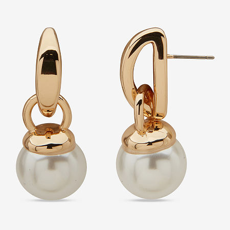 Click here for Worthington Womens Drop Earrings  One Size  Yellow prices