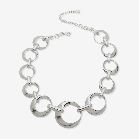 Click here for Worthington Womens 18 Inch Collar Necklace  One Si... prices