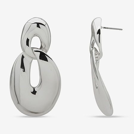 Click here for Worthington Womens Drop Earrings  One Size  Silver prices