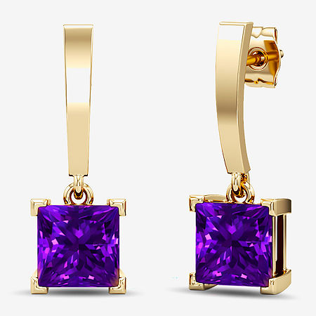 Click here for Womens Lab Created Gemstone 14K Gold Over Silver S... prices