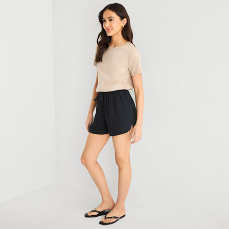 Click here for a.n.a Womens Pull-On Short  Xx-large  Black prices