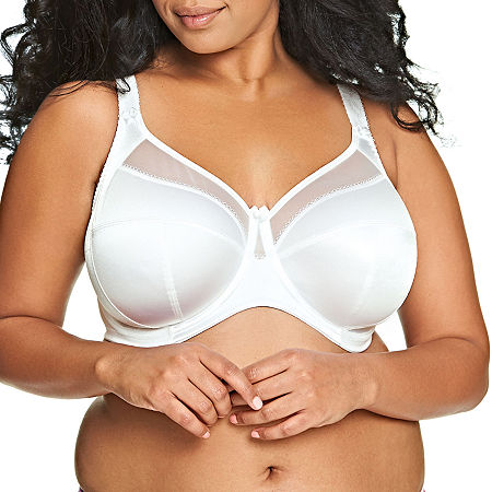 Goddess Plus Size Keira Underwire Bra - White
