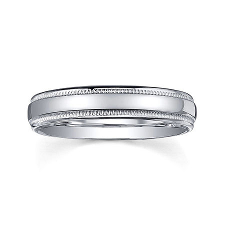 Click here for Personalized Comfort Fit 4mm Sterling Silver Weddi... prices