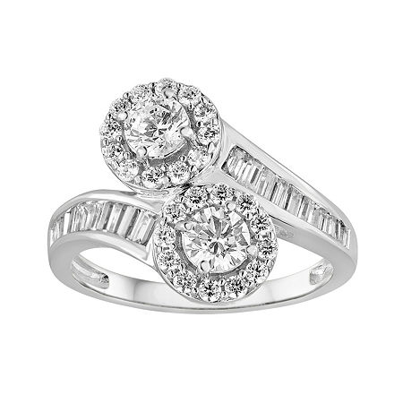 Click here for Two Forever 1 C.T. T.W. Natural Diamond 10K White... prices