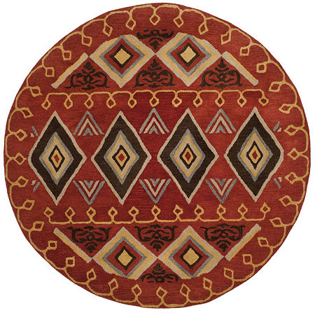 Click here for Safavieh Heritage Collection Ruth Geometric Round... prices