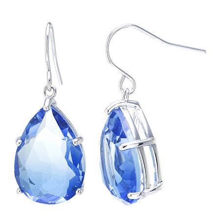 Click here for Sparkle Allure Womens Blue Pure Silver Over Brass... prices