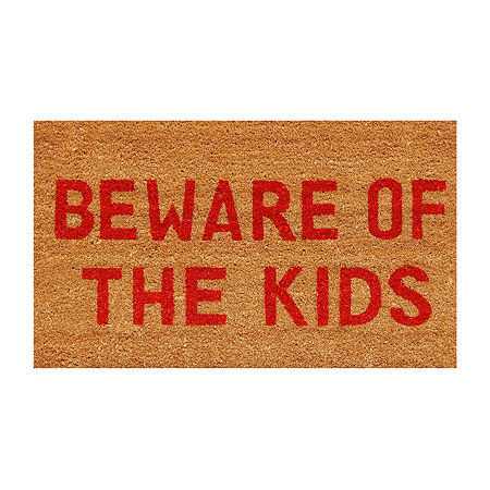 Click here for Calloway Mills Beware Of The Kids Outdoor Rectangu... prices