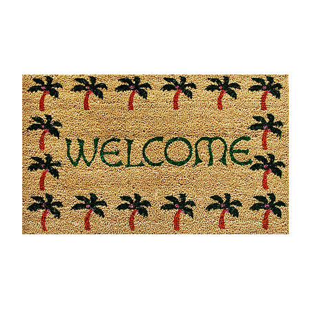 Click here for Calloway Mills Palm Tree Border Welcome Outdoor Re... prices