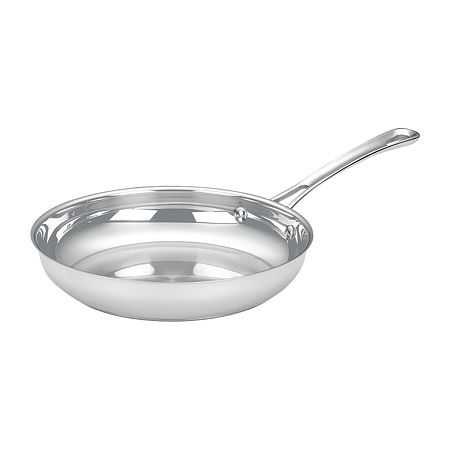 Click here for Cuisinart Contour Stainless Steel Skillet  One Siz... prices