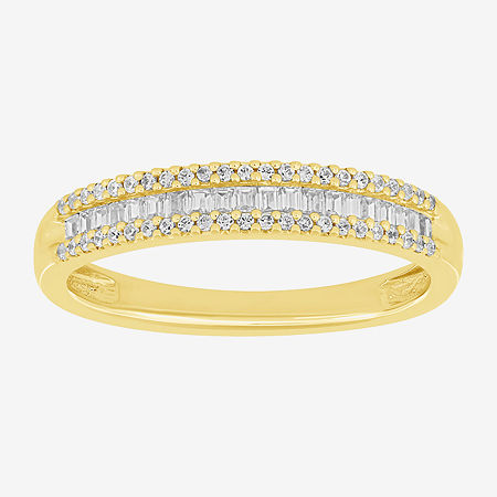 Click here for 2MM 1/4 CT.T.W. Natural Diamond 10K Gold Anniversa... prices