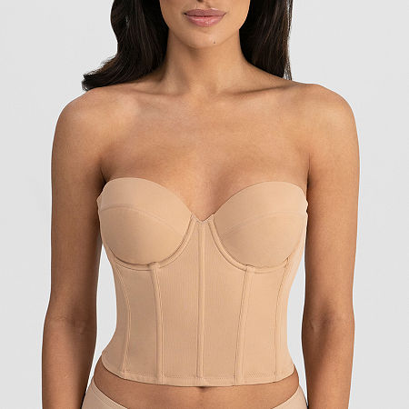 Dominique Brie Backless Strapless Bra  6380 - Mocha