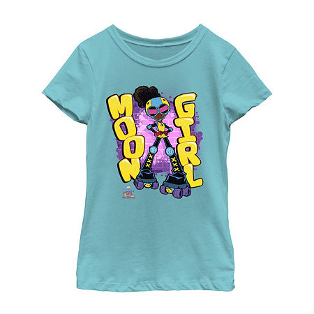 Click here for Little & Big Kid Girls Crew Neck Short Sleeve Regu... prices