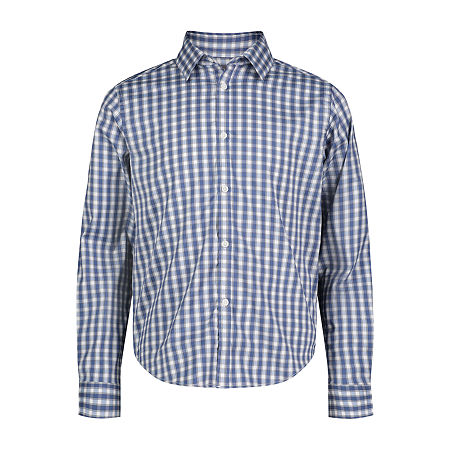 Click here for Van Heusen Boys Long Sleeve Cuffed Regular Fit But... prices