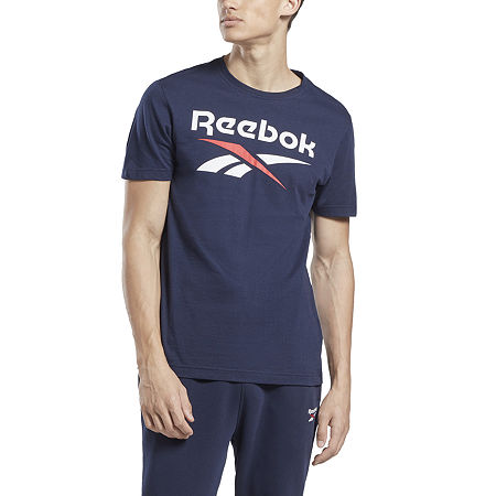 Click here for Reebok Mens Crew Neck Short Sleeve Regular Fit Gra... prices