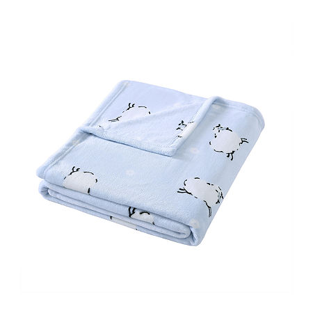Click here for Poppy & Fritz Sheep Lightweight Throw  One Size  B... prices