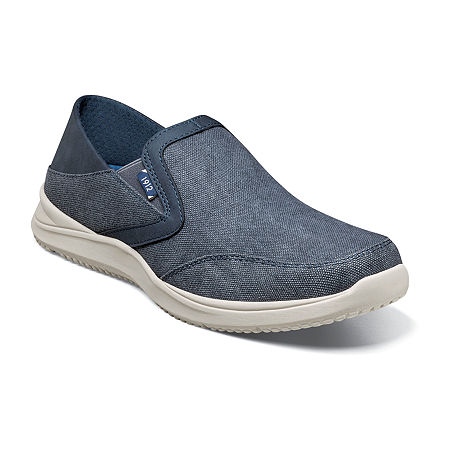 Click here for Nunn Bush Mens Conway Ez Canvas Slip-On Shoe  8 Wi... prices