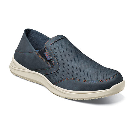Click here for Nunn Bush Conway Mens Moc Closed Toe Slip-On Shoe... prices