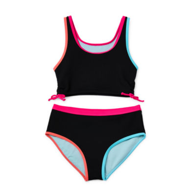 Thereabouts Little & Big Kid Girls Bikini Set, Color: Black - JCPenney