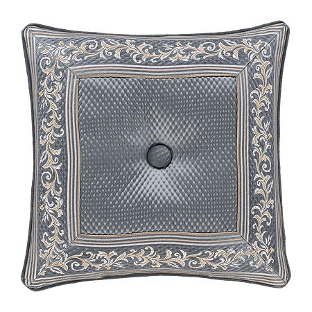 J Queen New York San Marino Decorative Pillow  18 x 18 - Powder Blue