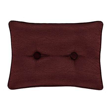 Click here for Queen Street Le Grande Maroon Rectangular Throw Pi... prices