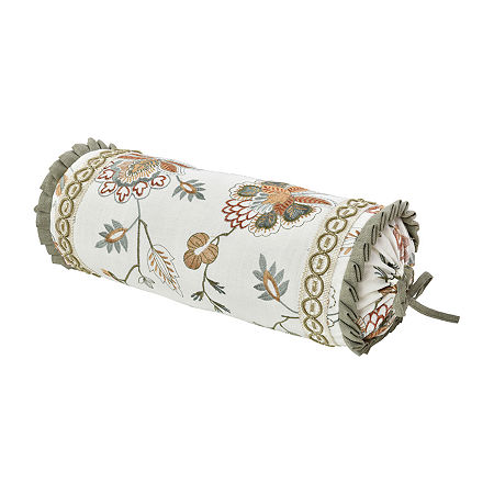 Click here for J Queen New York Athena Bolster Decorative Pillow... prices