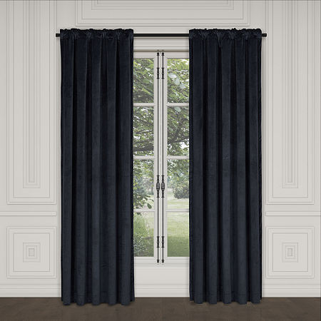 J Queen New York Townsend Window Panel  50 x 108 - Indigo