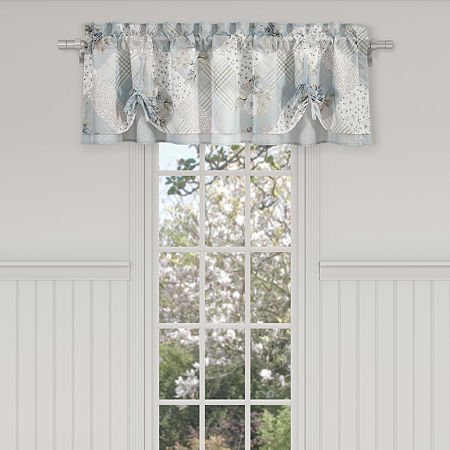 Royal Court Bungalow Tie-Up Window Valance  18 x 72 - Spa