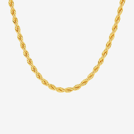 Click here for Silver Reflections Womens 18K Gold Over Brass 24 I... prices