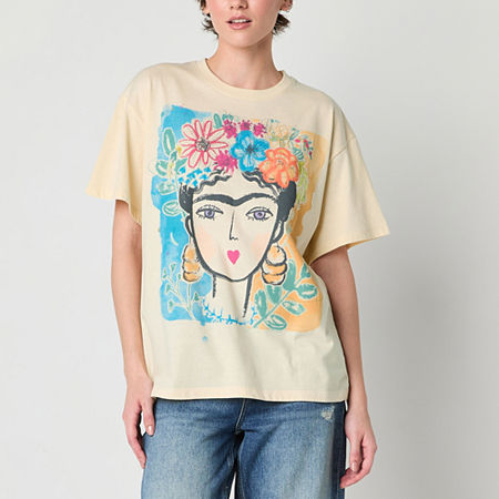 Click here for Jerry Leigh Friday Khalo Oversized Tee Girls Junio... prices