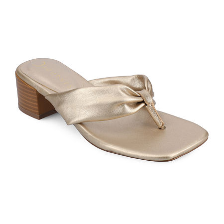 Click here for Journee Collection Womens Seelah Sandals - Champag... prices