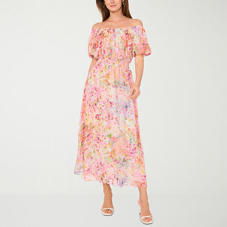 Click here for Sam And Jess Womens Off The Shoulder Short Sleeve... prices