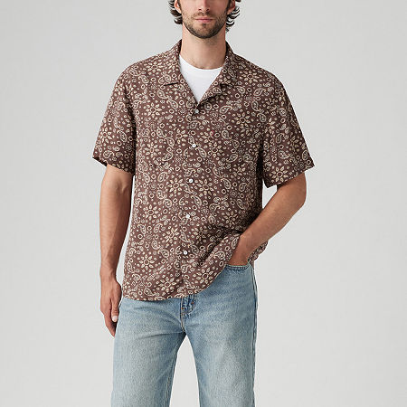 Click here for Levis Mens Classic Camper Short Sleeve Shirt  Smal... prices