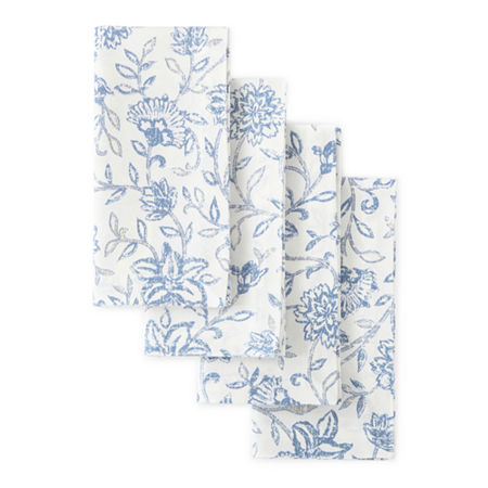 Click here for Linden Street Brighton 4-pc. Napkins  One Size  Wh... prices