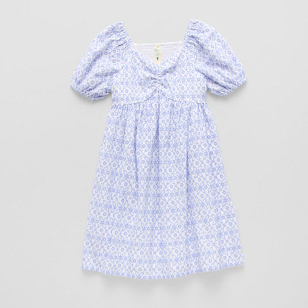 Click here for Thereabouts Little & Big Kid Girls Short Sleeve A-... prices