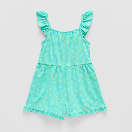 Click here for Thereabouts Little Girls Sleeveless Romper  6  Gre... prices