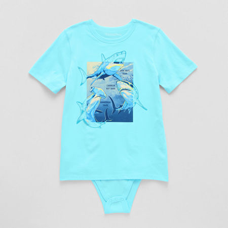 Click here for Thereabouts Little & Big Kid Boys Bodysuit Closure... prices