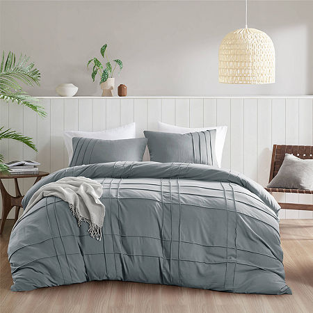 Click here for 510 Design Porter Soft Wash Pleated Duvet Cover Se... prices