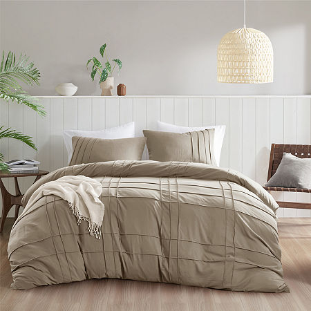 Click here for 510 Design Porter Soft Wash Pleated Duvet Cover Se... prices
