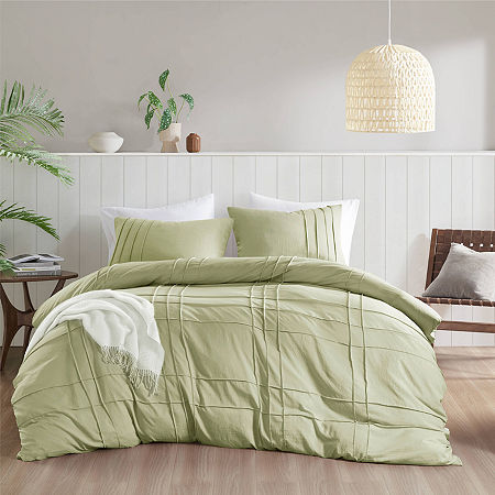 Click here for 510 Design Porter Soft Wash Pleated Duvet Cover Se... prices