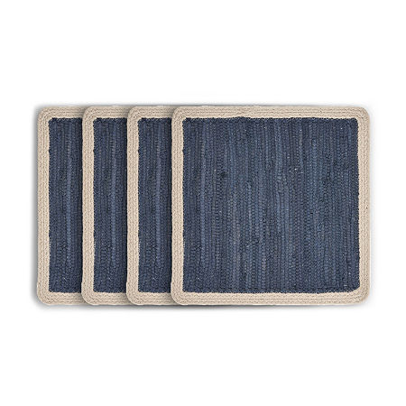 Click here for LR Home Eden Bohemian 4 Pack Placemat  One Size  B... prices