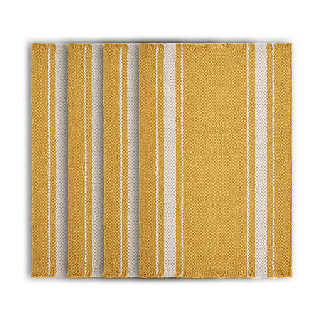 Click here for Lr Home Suny Casual 4 Pack Placemat  One Size  Yel... prices
