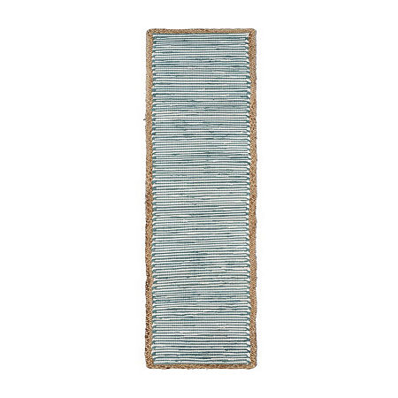 Click here for LR Home Anna Bohemian Table Runner  One Size  Blue prices