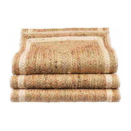 Click here for Lr Home Lily 4 Pack Placemat  One Size  White prices