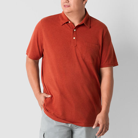 Click here for mutual weave Big and Tall Mens Regular Fit Easy-on... prices