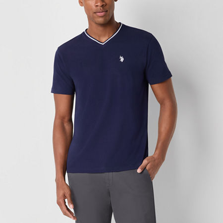 Click here for U.S. Polo Assn. Tipped Stretch Mens V Neck Short S... prices