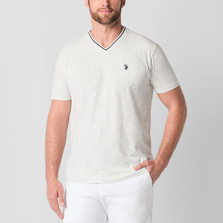 Click here for U.S. Polo Assn. Tipped Stretch Mens V Neck Short S... prices