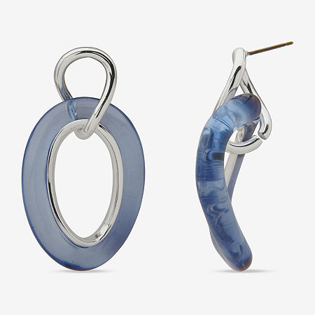 Click here for Worthington Womens Drop Earrings  One Size  Blue prices