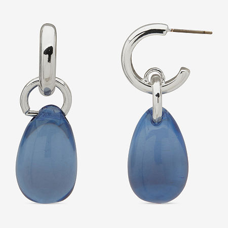 Click here for Worthington Womens Drop Earrings  One Size  Blue prices